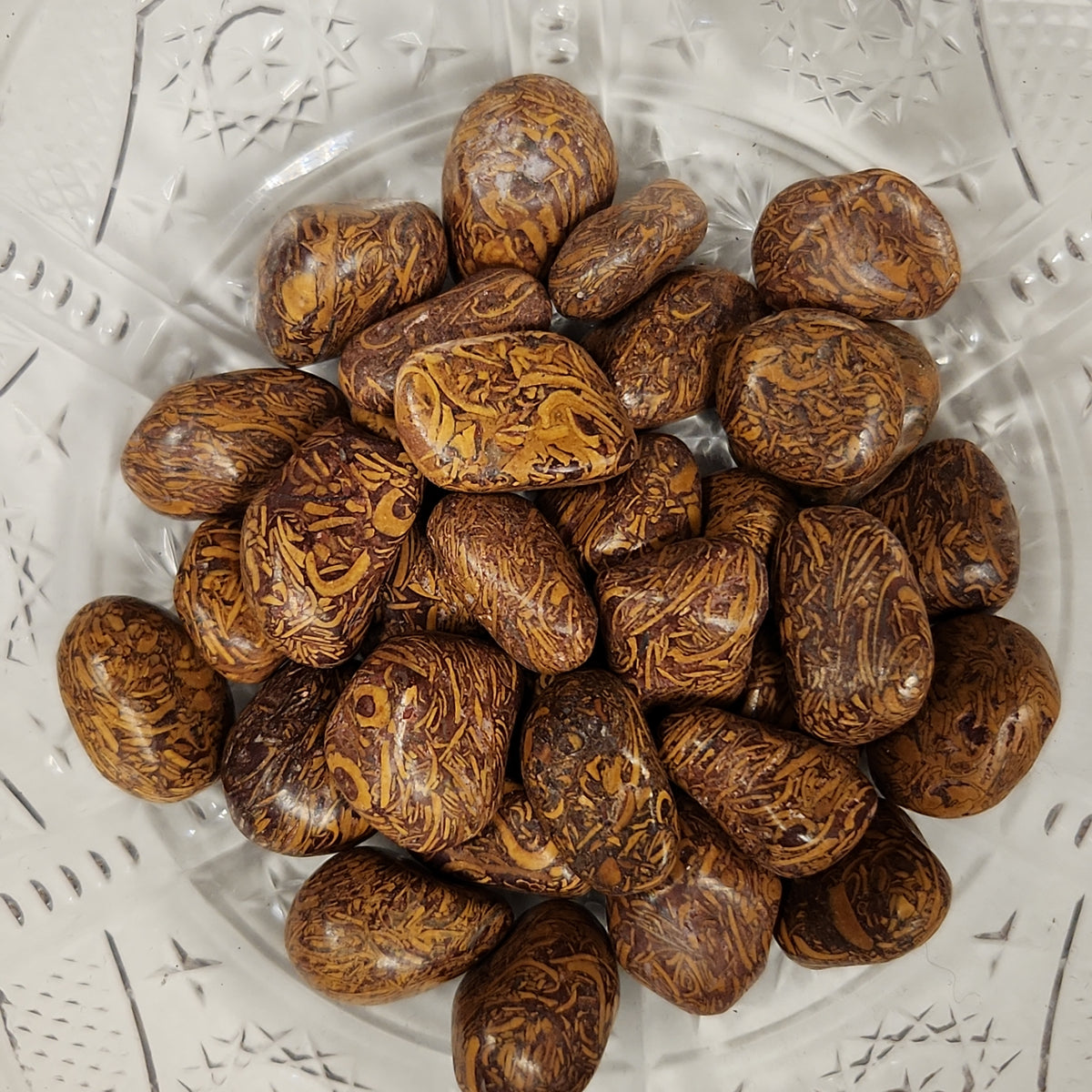 Calligraphy Jasper (Elephant Jasper) (CAJ)| The Lotus Shack