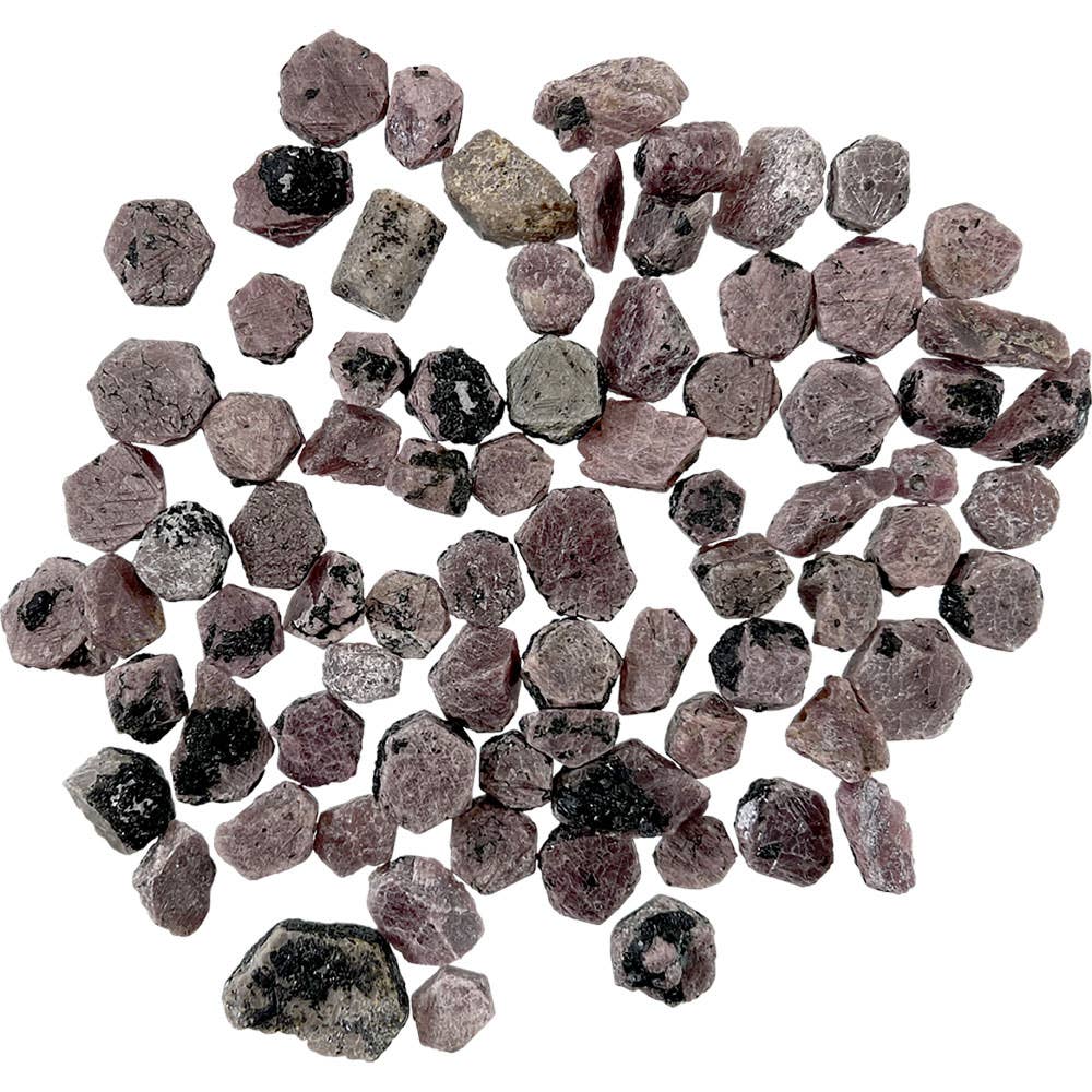 Rough Ruby Hexagonal Cut (1lb)| The Lotus Shack